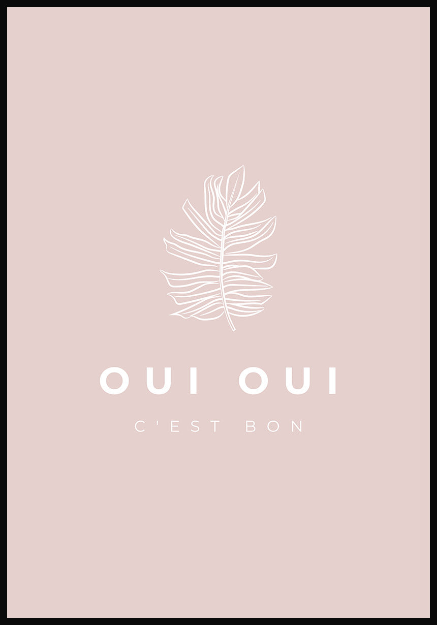 Oui Oui Poster » online bestellen | PAPERLY